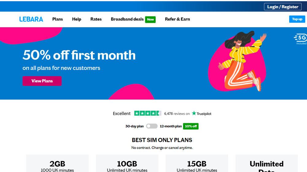 Lebara UK申請及啟用(含攜轉)教程